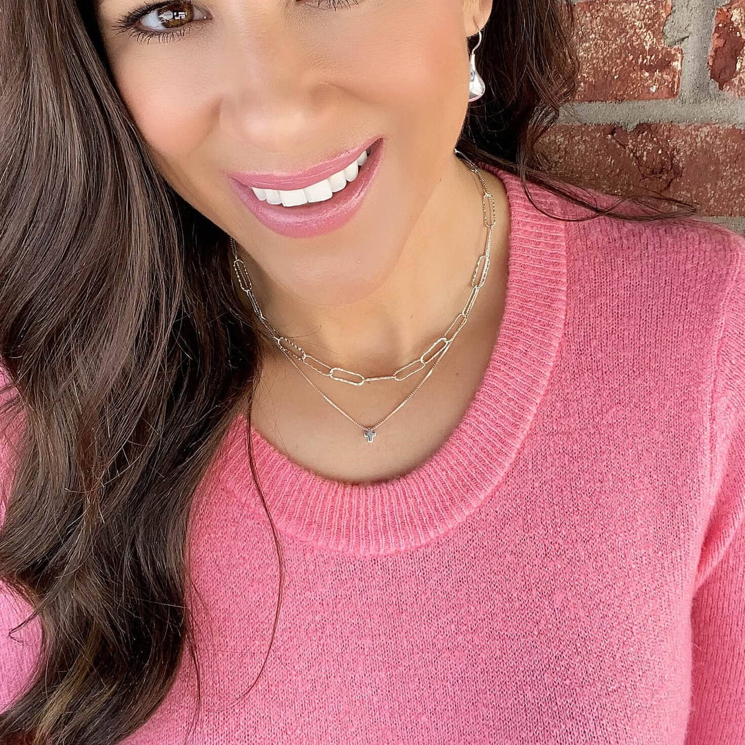 Itty Bitty Cross Necklace – Inspiranza Designs