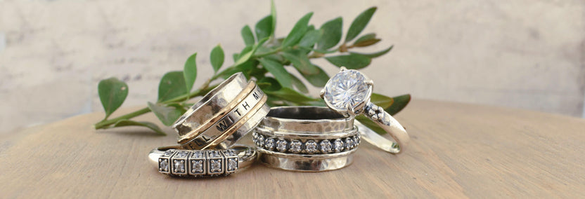 Sterling Silver Rings for Sale | Hand Crafted | Inspiranza Designs
